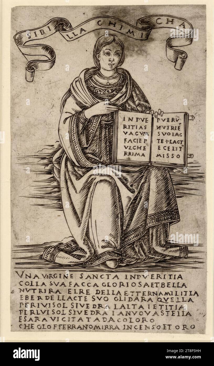 The Cimmerian Sibyl, Master of the Prophets and Sibyls, Florentine ...