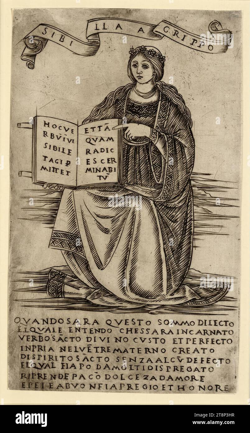The Hellespontic Sibyl, Master of the Prophets and Sibyls, Florentine ...