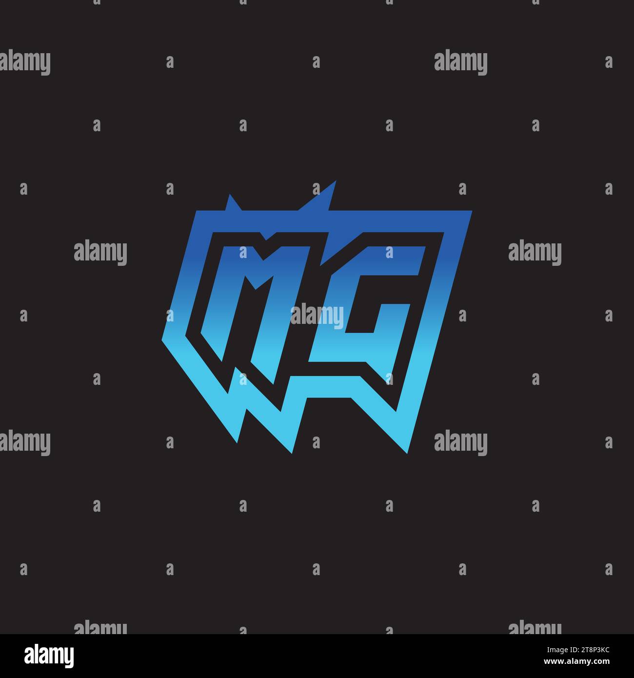 Mg gaming logo hi-res stock photography and images - Alamy