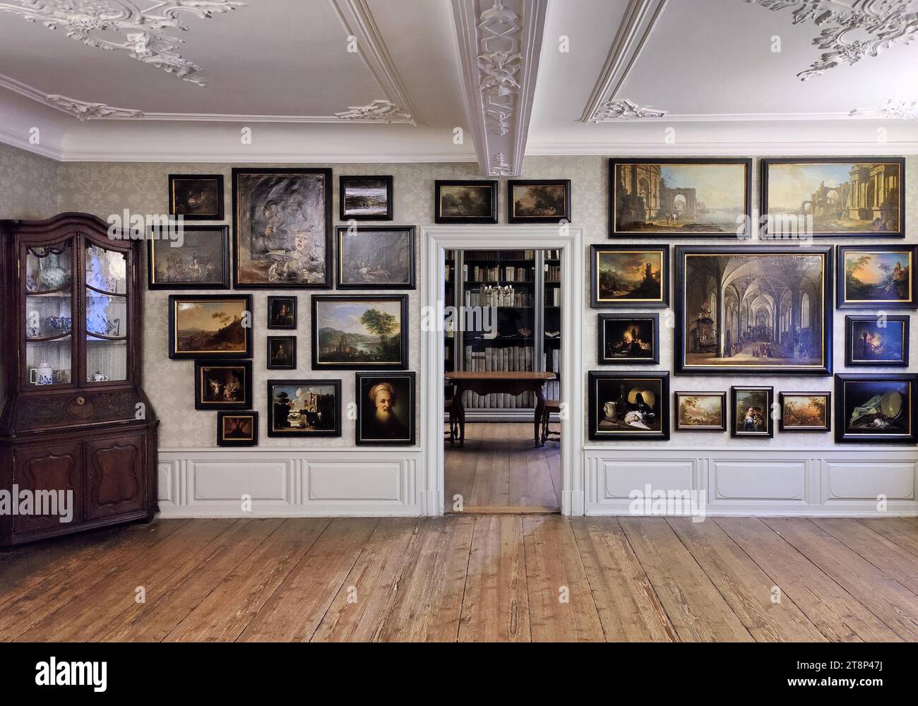 Goethe House, residence of the Goethe family, picture gallery, poet's ...