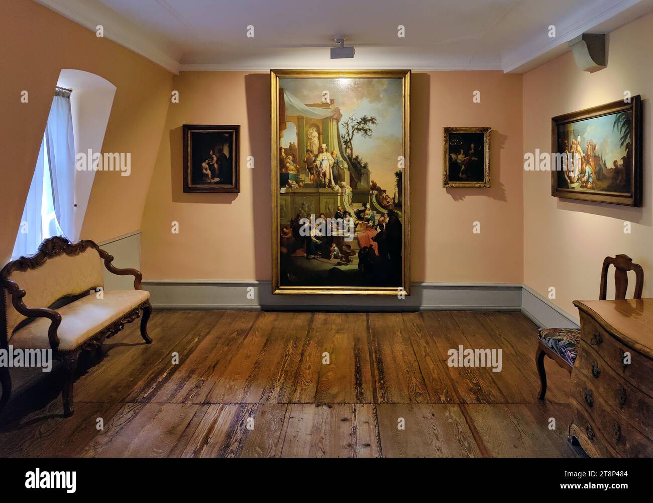 Goethe House, residence of the Goethe family, western attic, museum ...