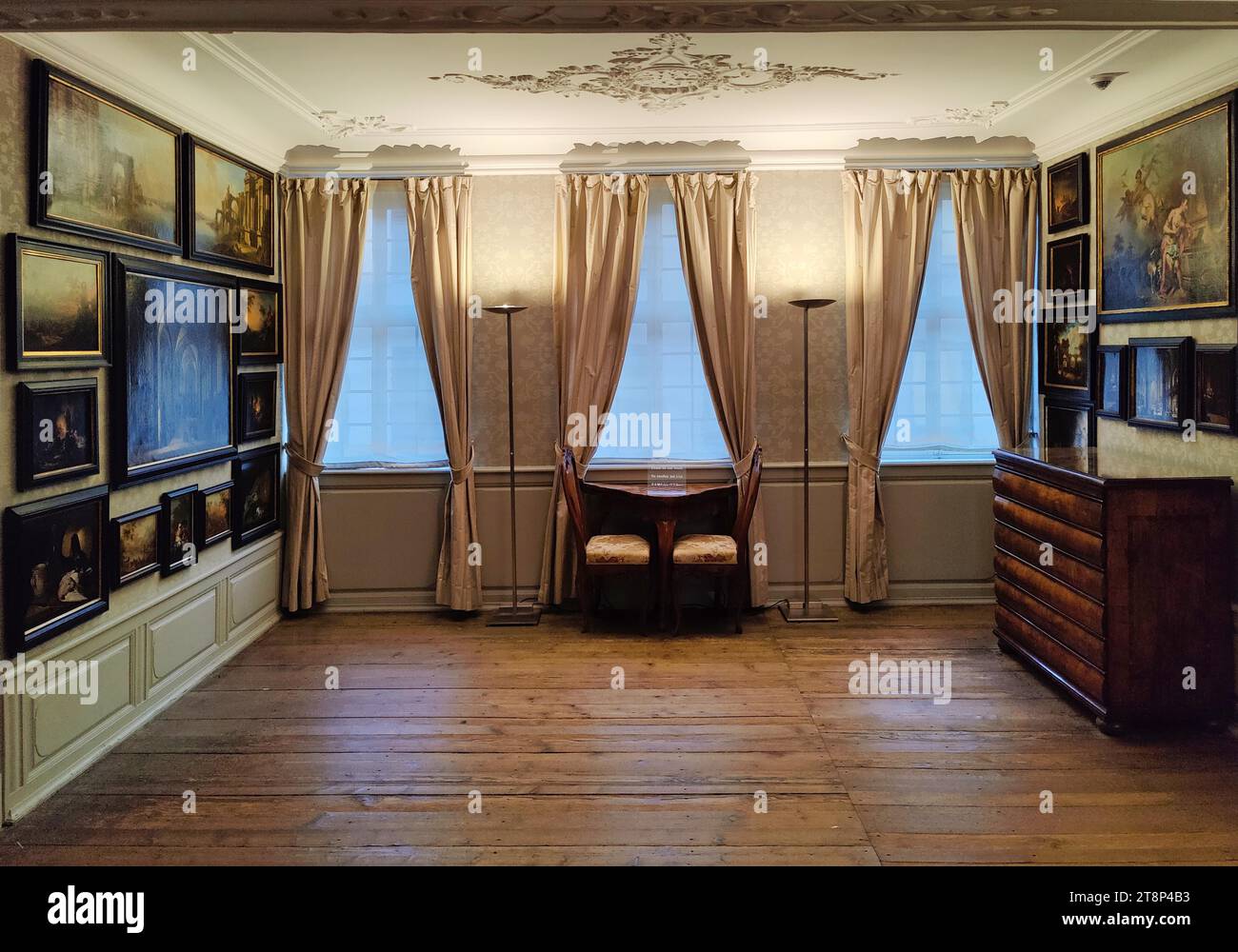 Room in the Goethe House, residence of the Goethe family, museum, poet ...