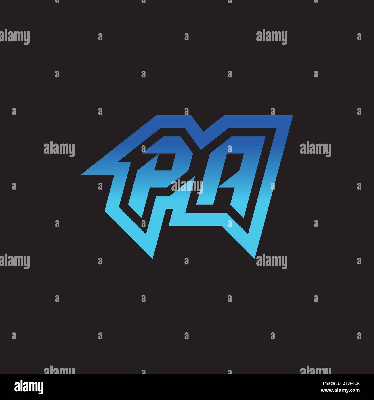 Pa gaming logo Stock Vector Images - Alamy