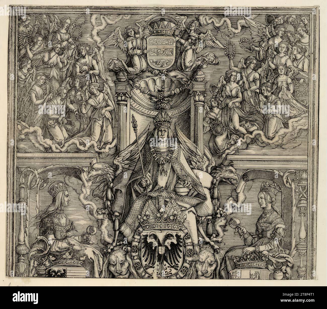 Emperor Maximilian, The Family Tree (The Arch of Honor of Emperor ...