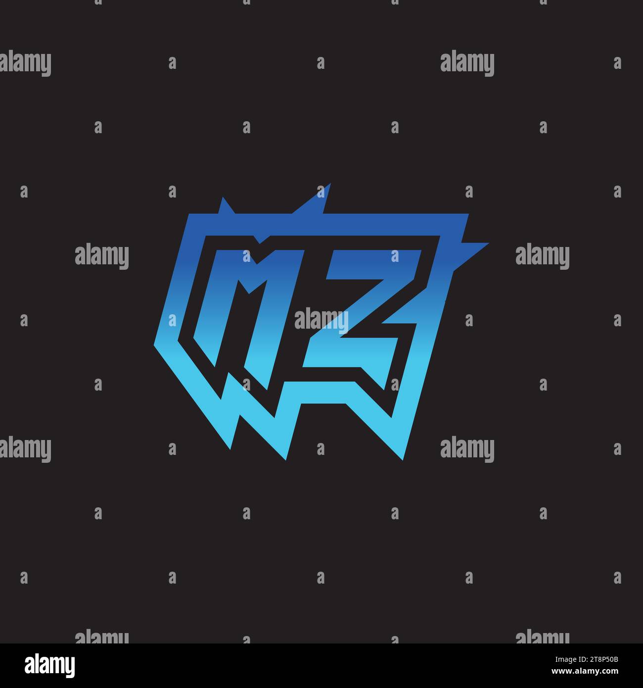 Mz gaming logo hi-res stock photography and images - Alamy