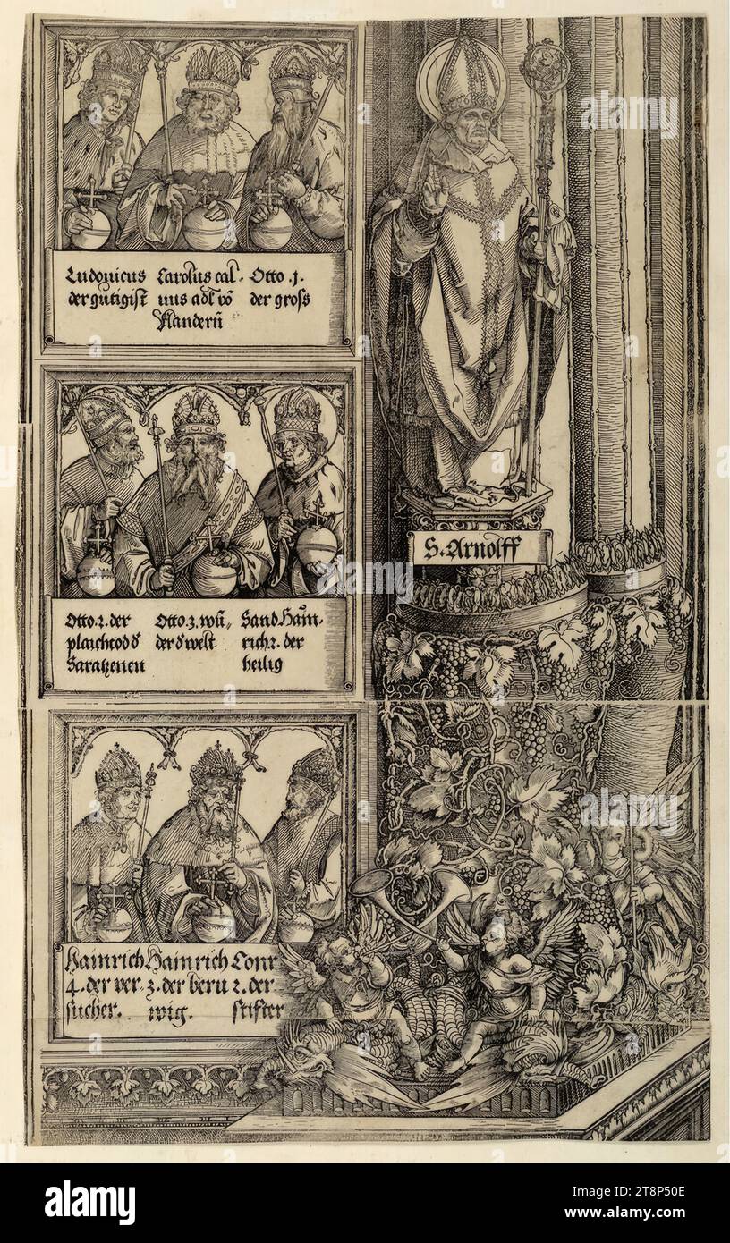 Bishop Arnulf of Metz, Roman-German emperors and kings (The gate of ...