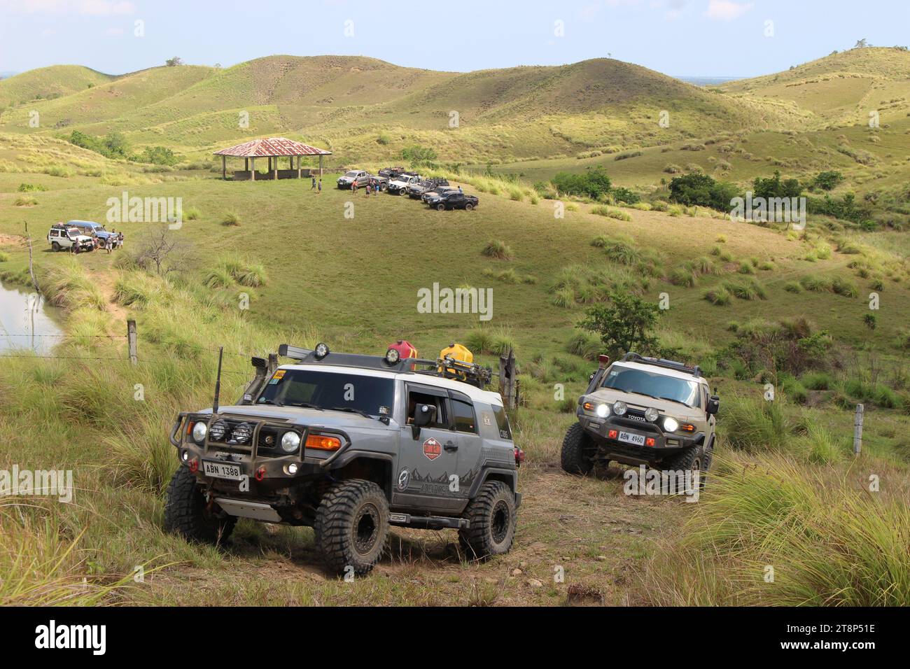Outdoor adventure at Ubay Stock Farm, Bohol, Philippines Stock Photo ...