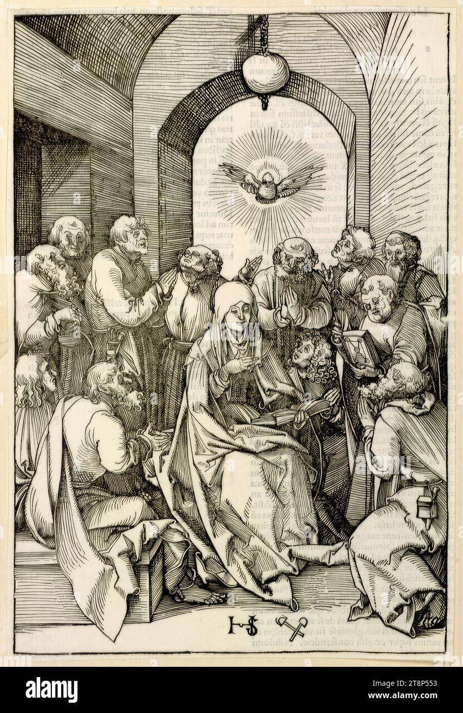 The miracle of Pentecost, Ulrich Pinder, Speculum passionis, Nuremberg ...