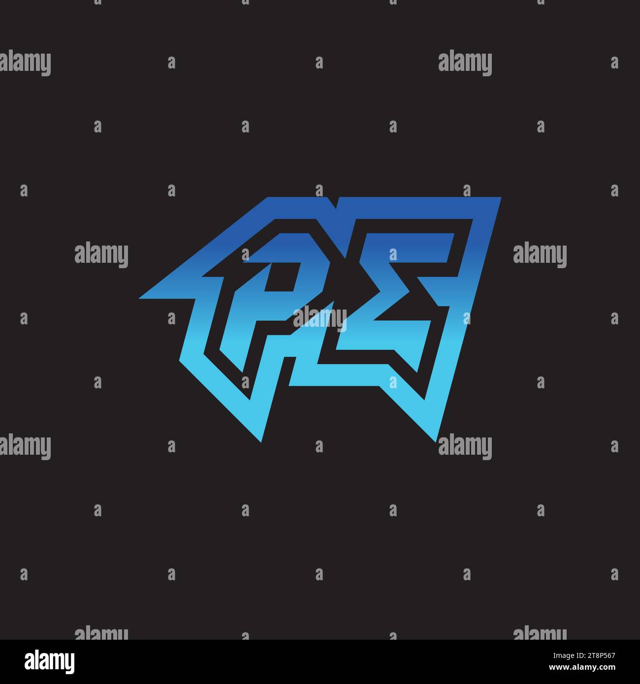 Pe gaming logo Stock Vector Images - Alamy