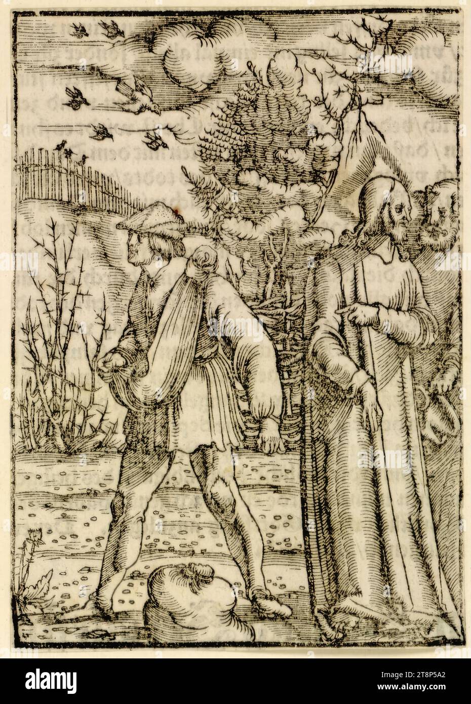The parable of the sower, Teutsch Ewangeli Vnd Epistel, Haguenau 1516 ...