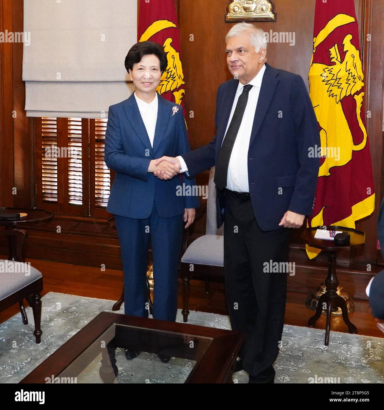 Colombo, Sri Lanka. 20th Nov, 2023. Sri Lankan President Ranil ...
