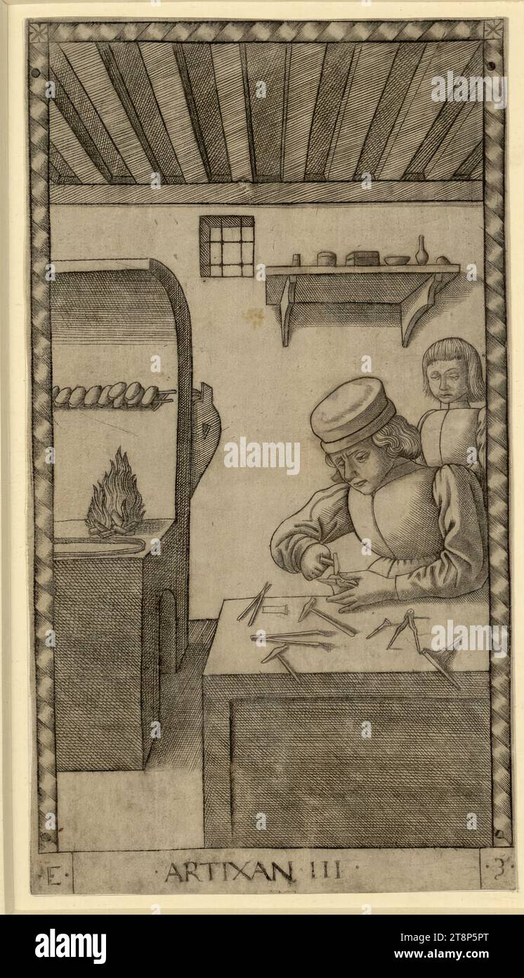 The Artist, E Series Ferrara, Master of Tarocchi, before 1467, print ...