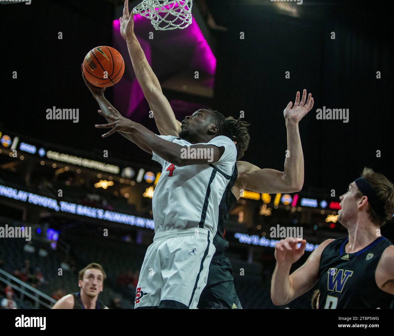 November 19 2023 Las Vegas, NV U.S.A. San Diego State forward Jay Pal ...
