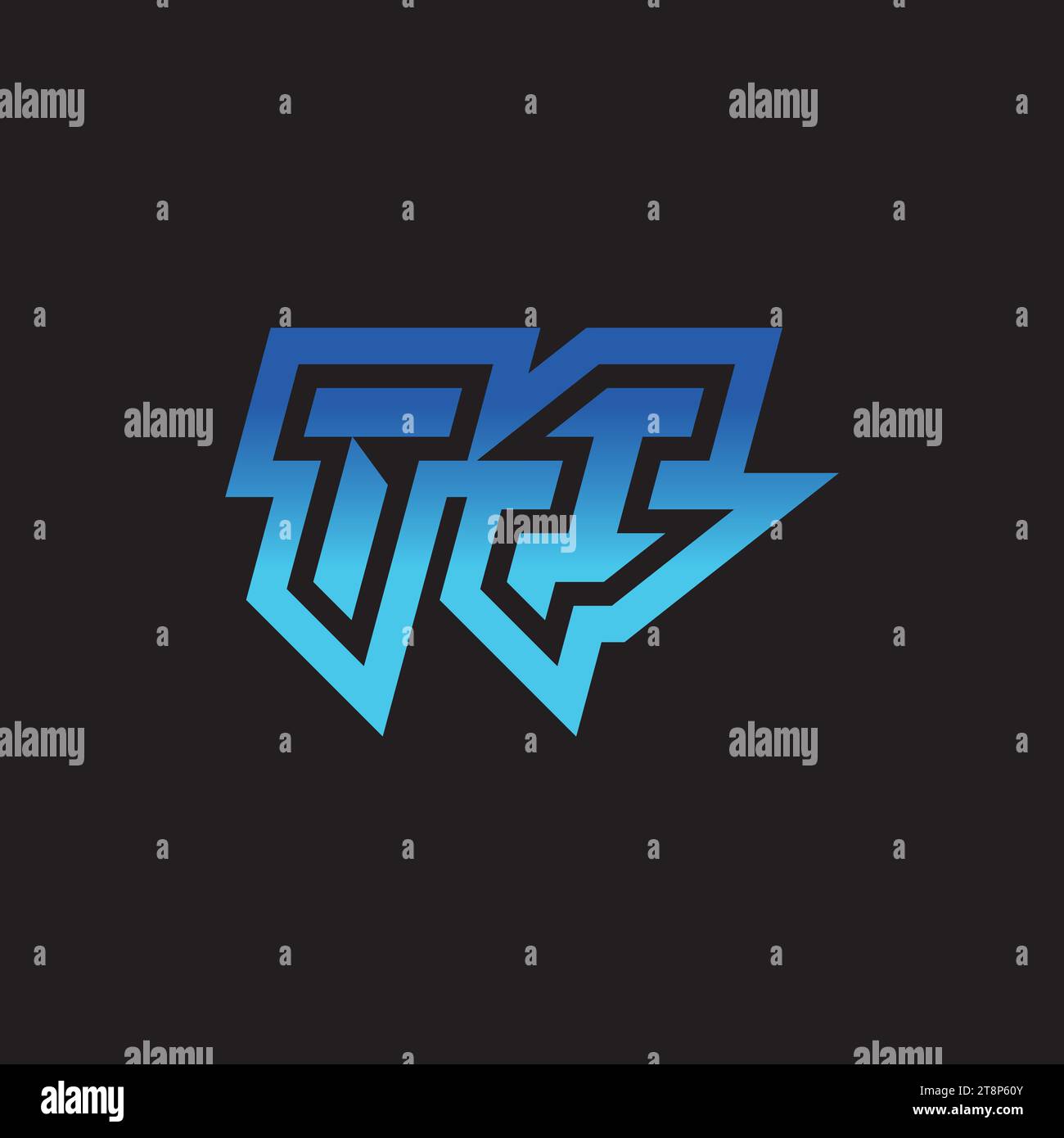 Ti gaming logo Stock Vector Images - Alamy