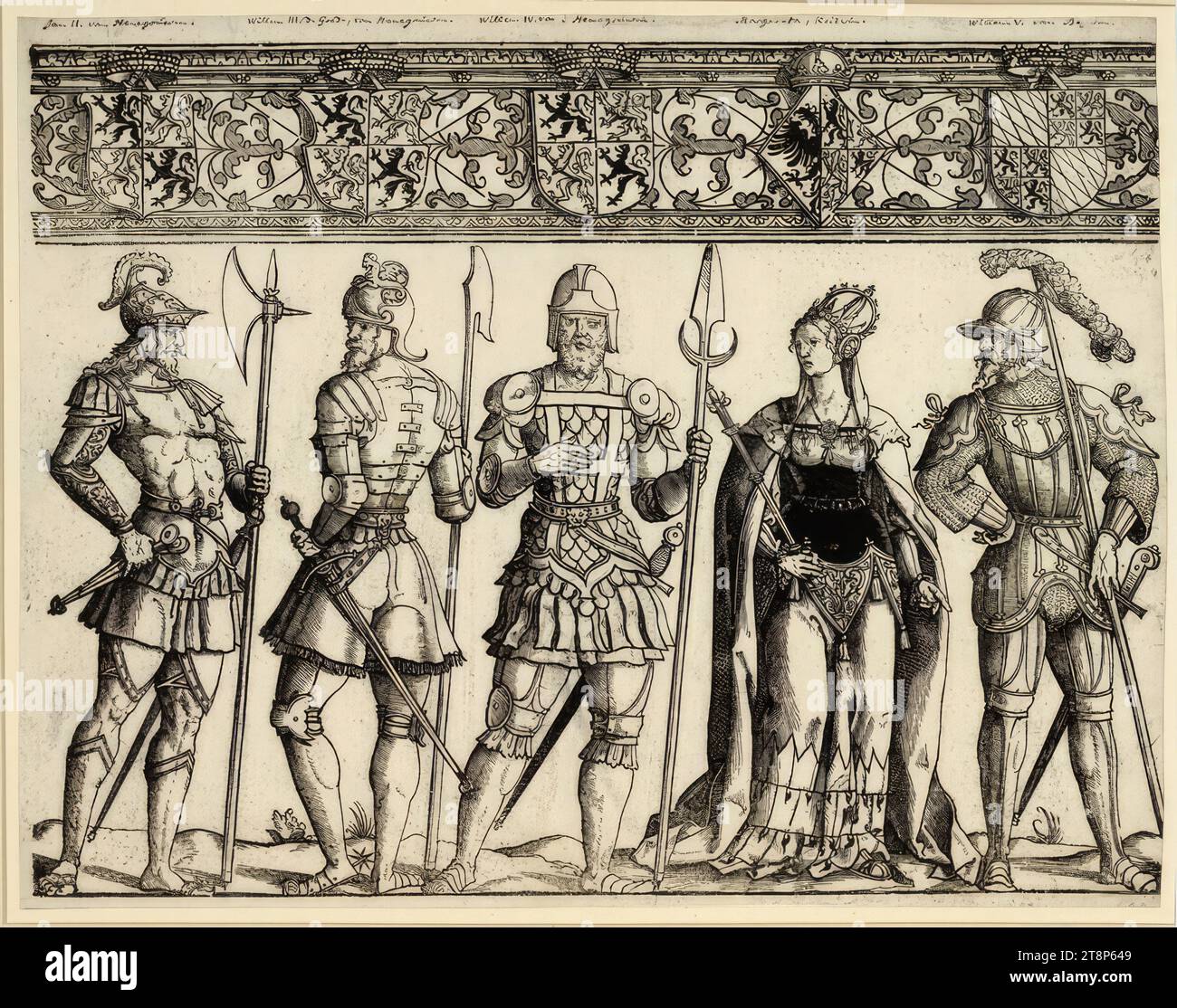 The Counts of Flanders, Cornelis Anthonisz Teunissen (Amsterdam around ...
