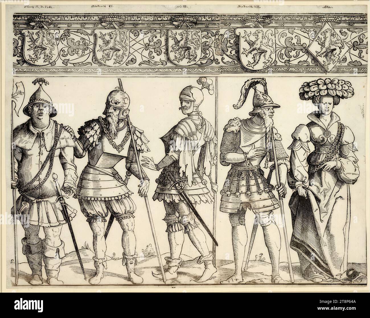 The Counts of Flanders, Cornelis Anthonisz Teunissen (Amsterdam c. 1505 ...