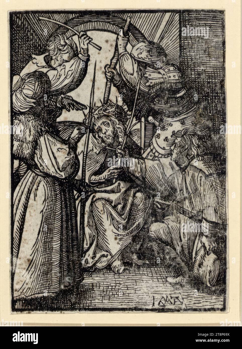 Christ crowned with thorns, The Small Passion, Jacob Cornelisz van ...
