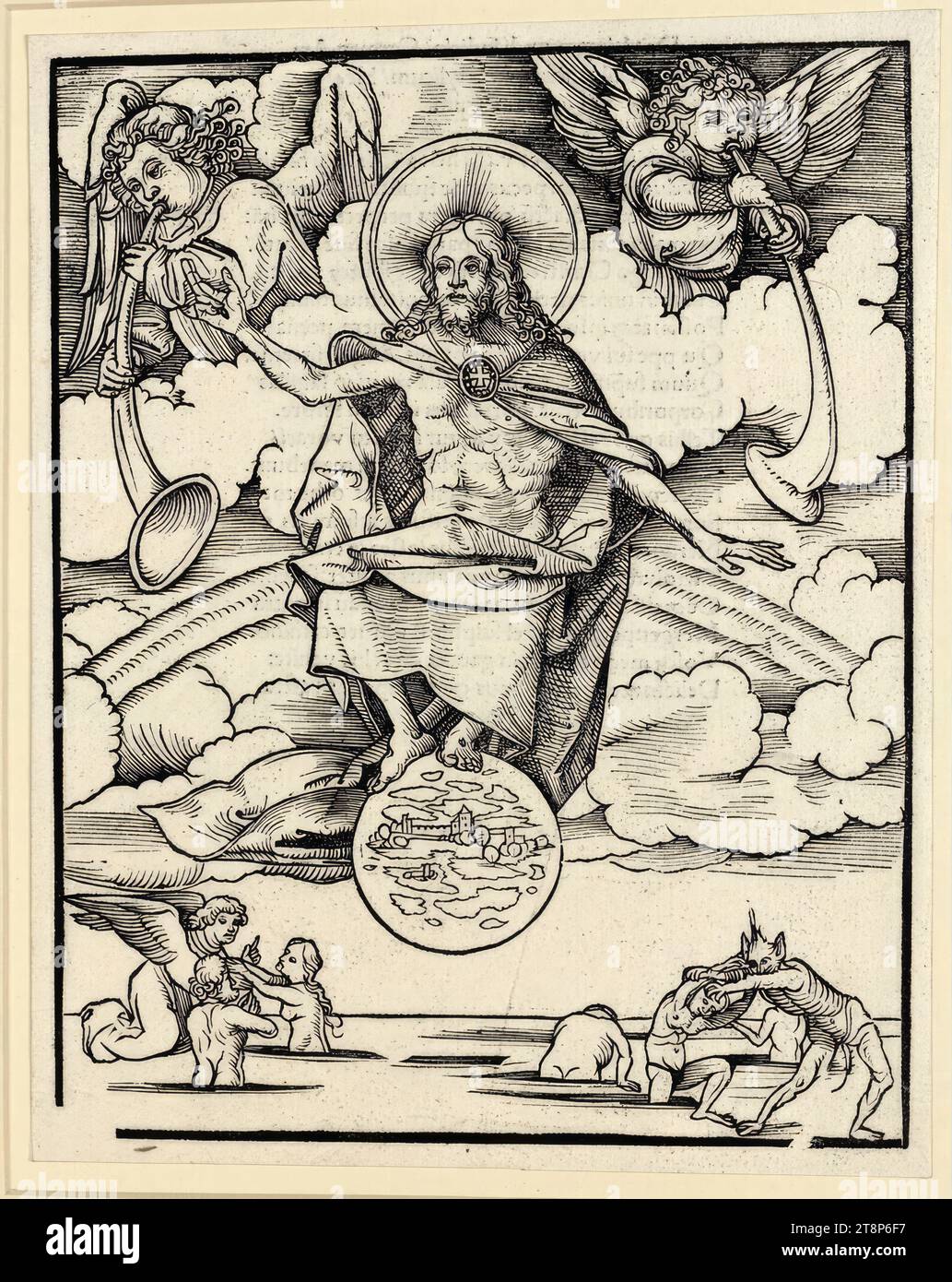 Last Judgment, Latin edition of the Postille, year, Hans Wechtlin ...