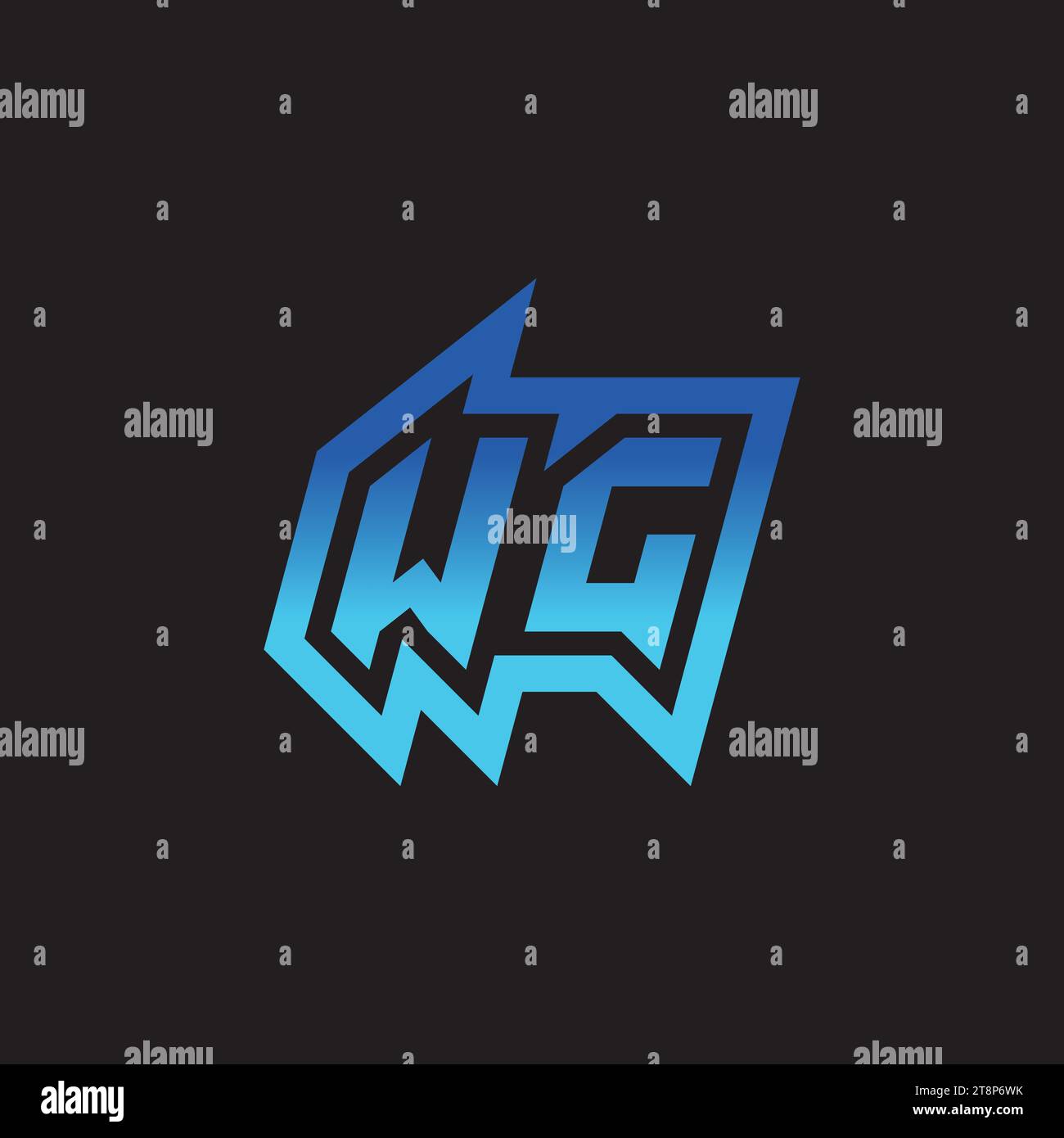 Wg gaming logo hi-res stock photography and images - Alamy
