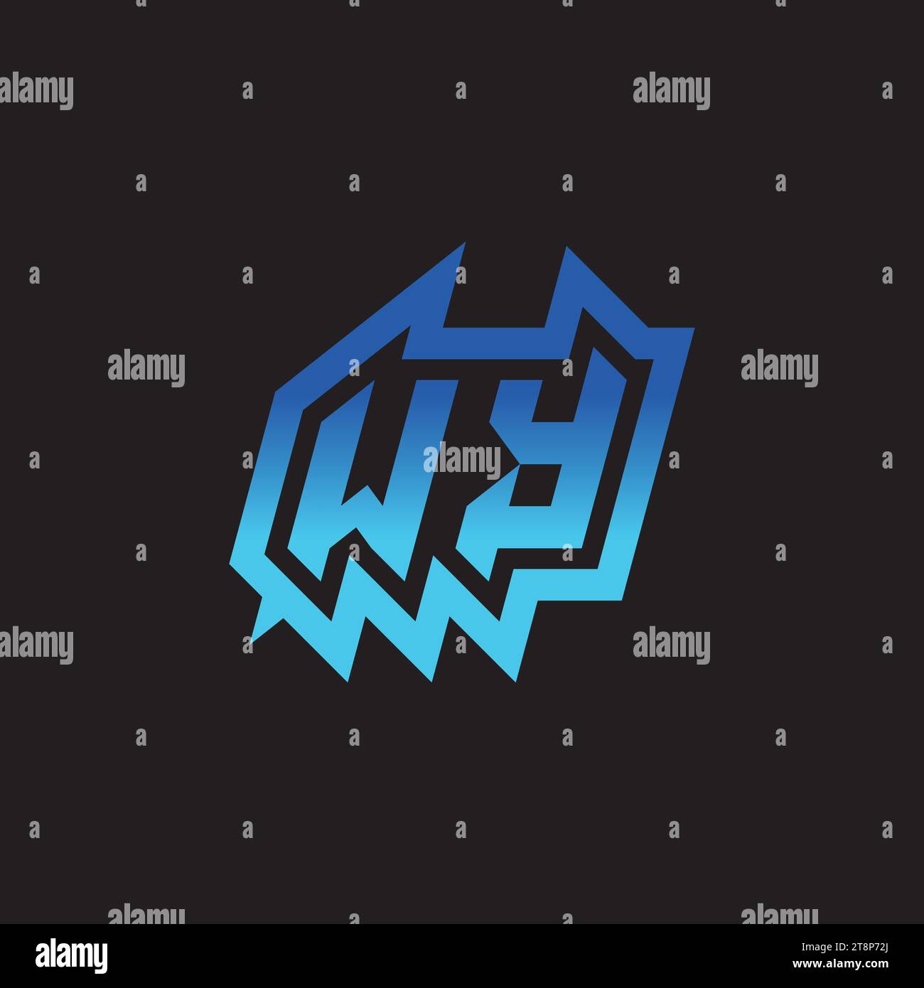 Wy gaming logo hi-res stock photography and images - Alamy