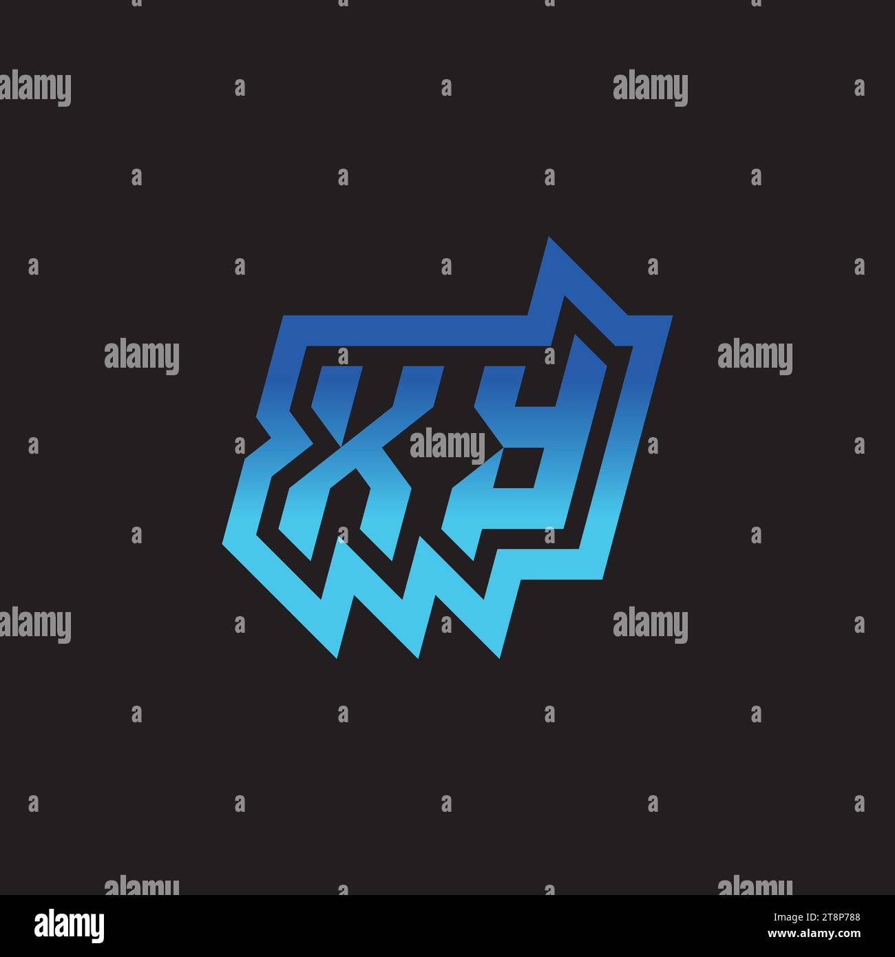 Xy gaming logo hi-res stock photography and images - Alamy