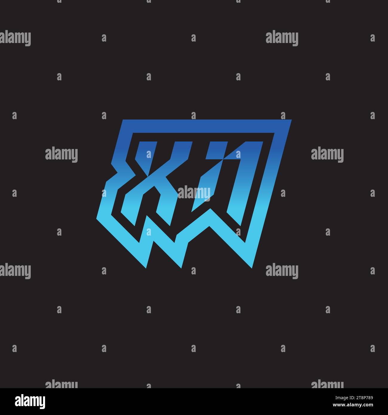 Xn gaming logo Stock Vector Images - Alamy