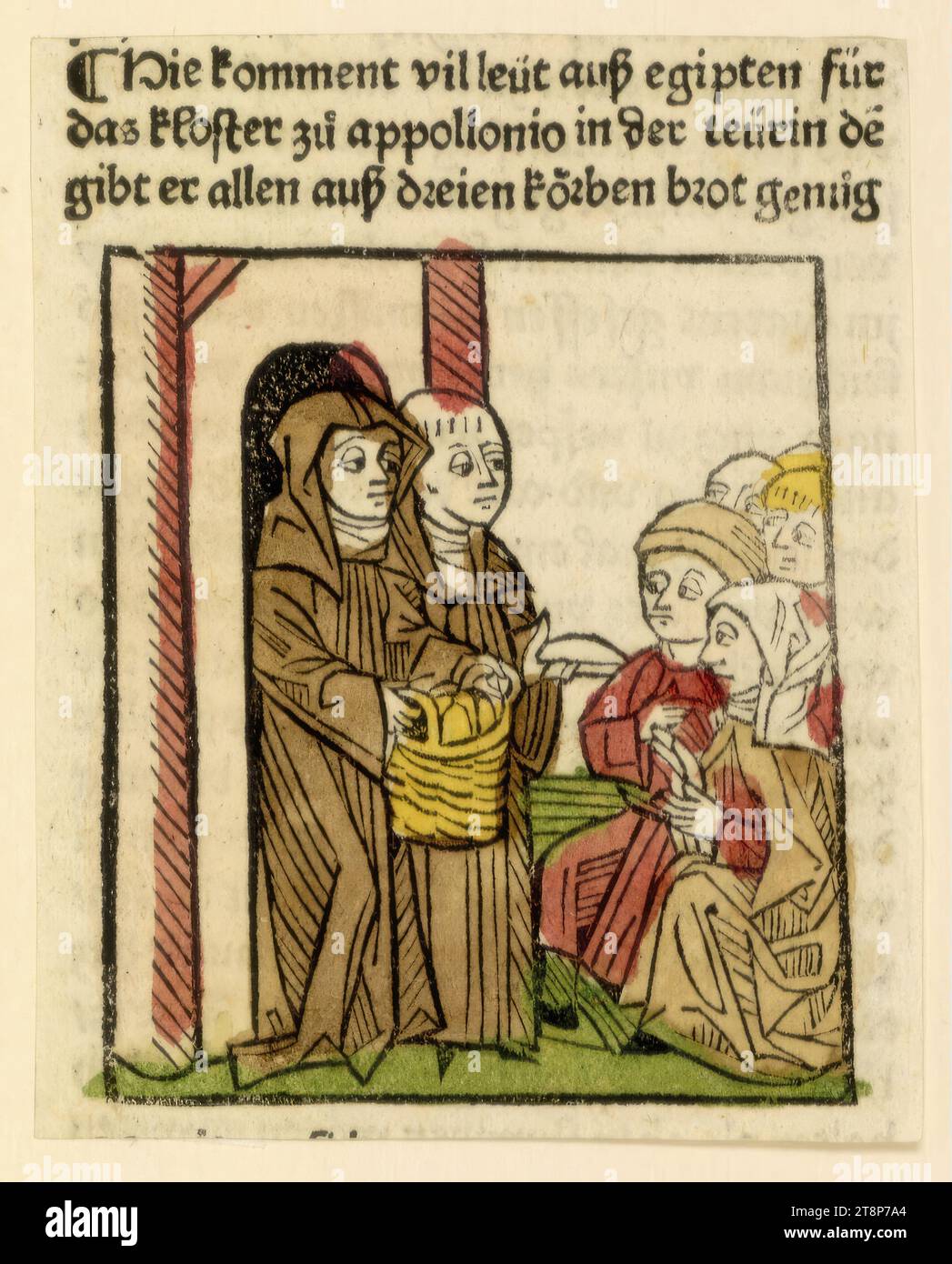 Saint apollonius distributes bread hi-res stock photography and images ...