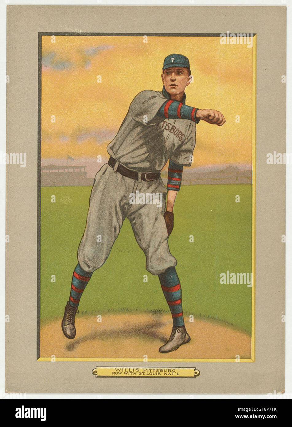 Vic Willis, Pittsburgh Pirates, St. Louis Cardinals, baseball card ...