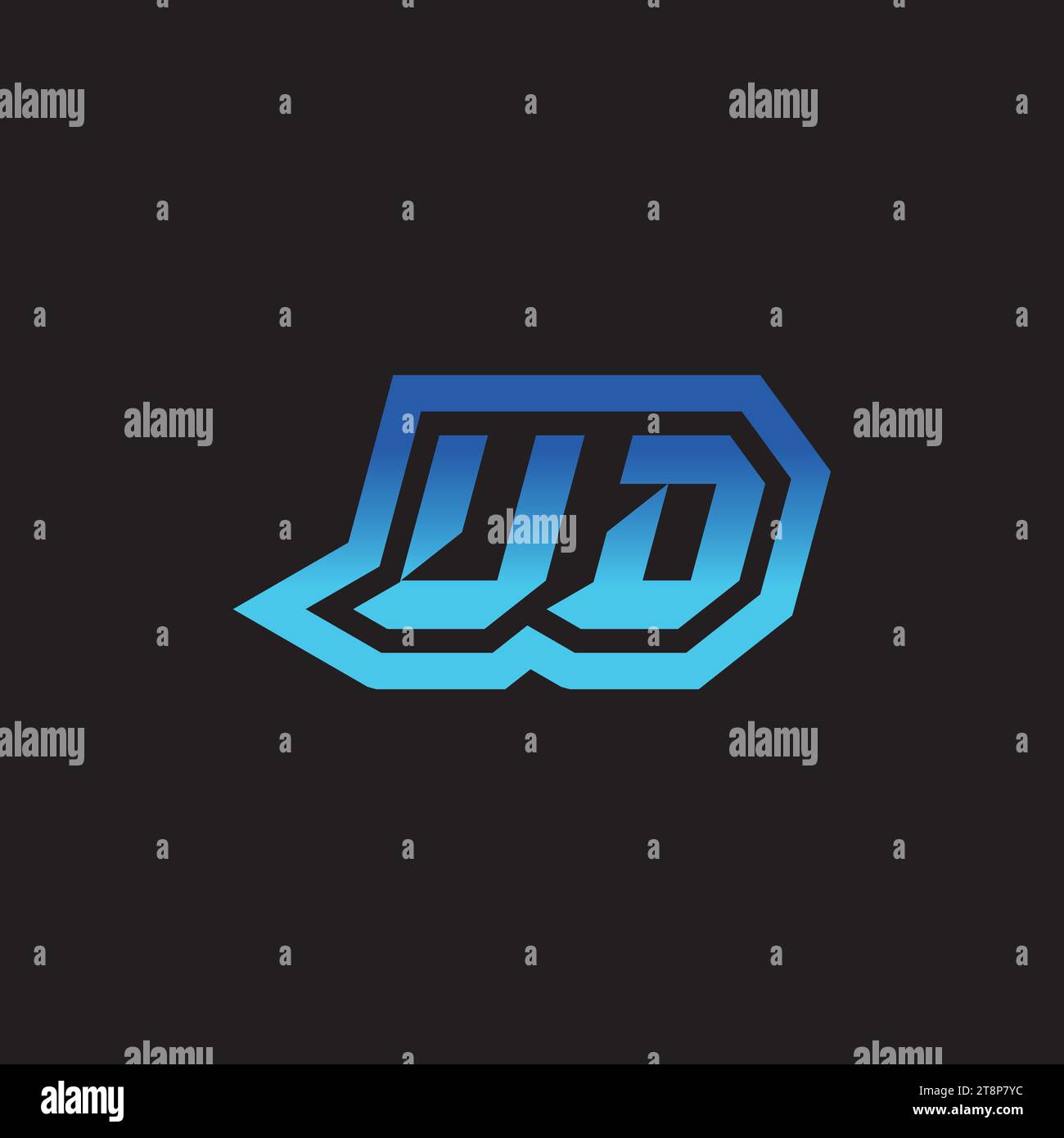 Ud gaming logo Stock Vector Images - Alamy