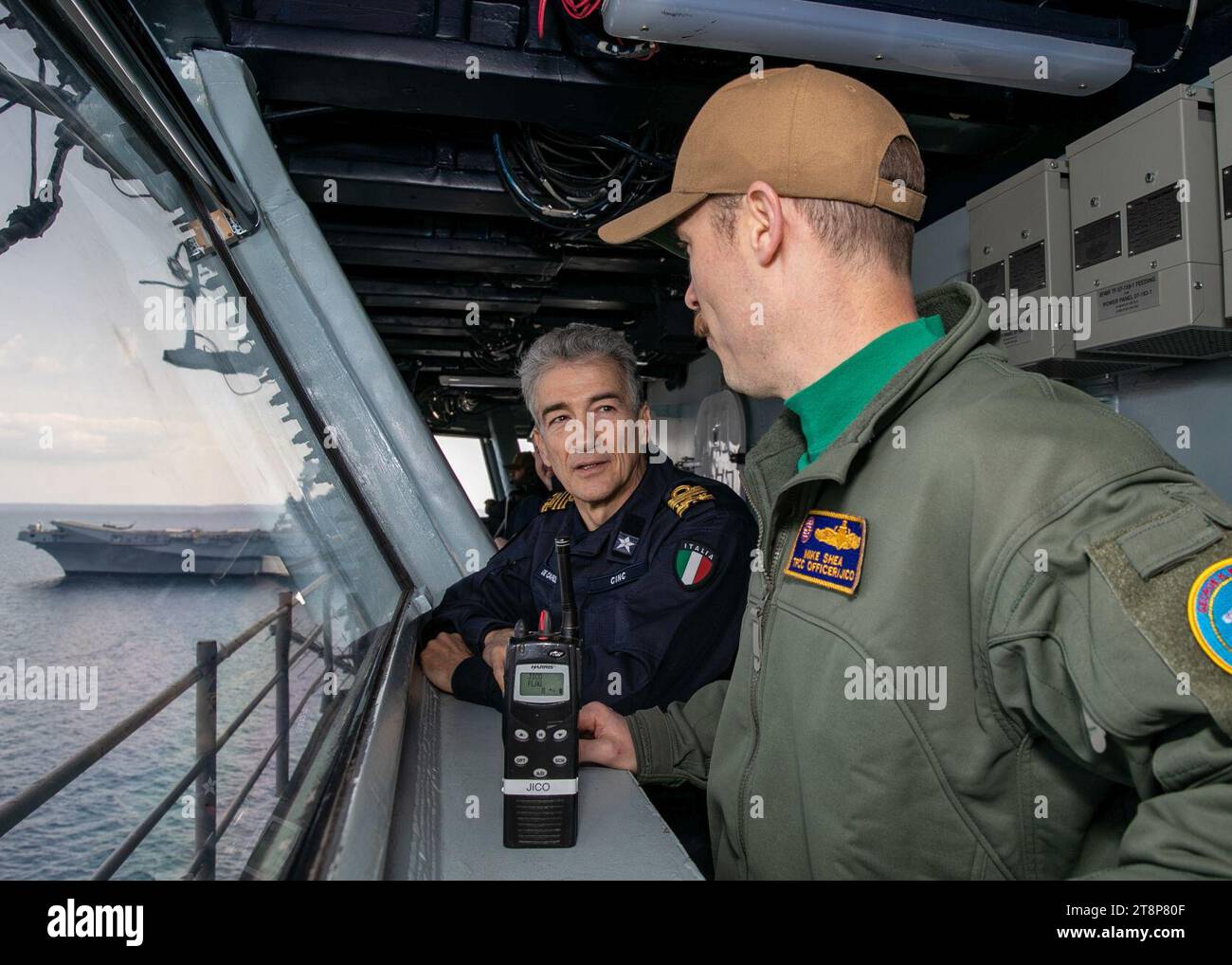 Vice Adm. Aurelio De Carolis 230224-N-EL850-1142 Stock Photo - Alamy