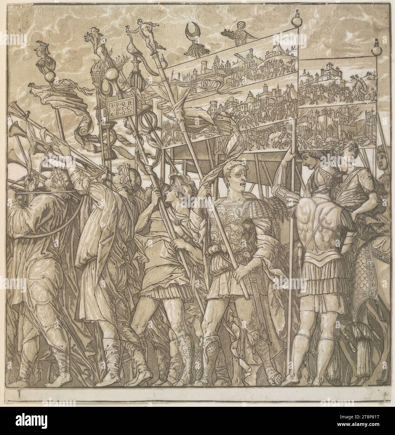 The Triumph of Julius Caesar: Sheet 1, The Triumph of Julius Caesar ...