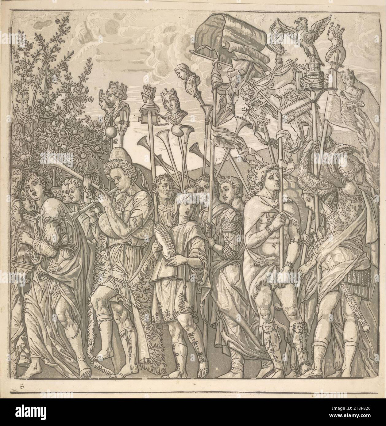 The Triumph of Julius Caesar: Sheet 8, The Triumph of Julius Caesar ...