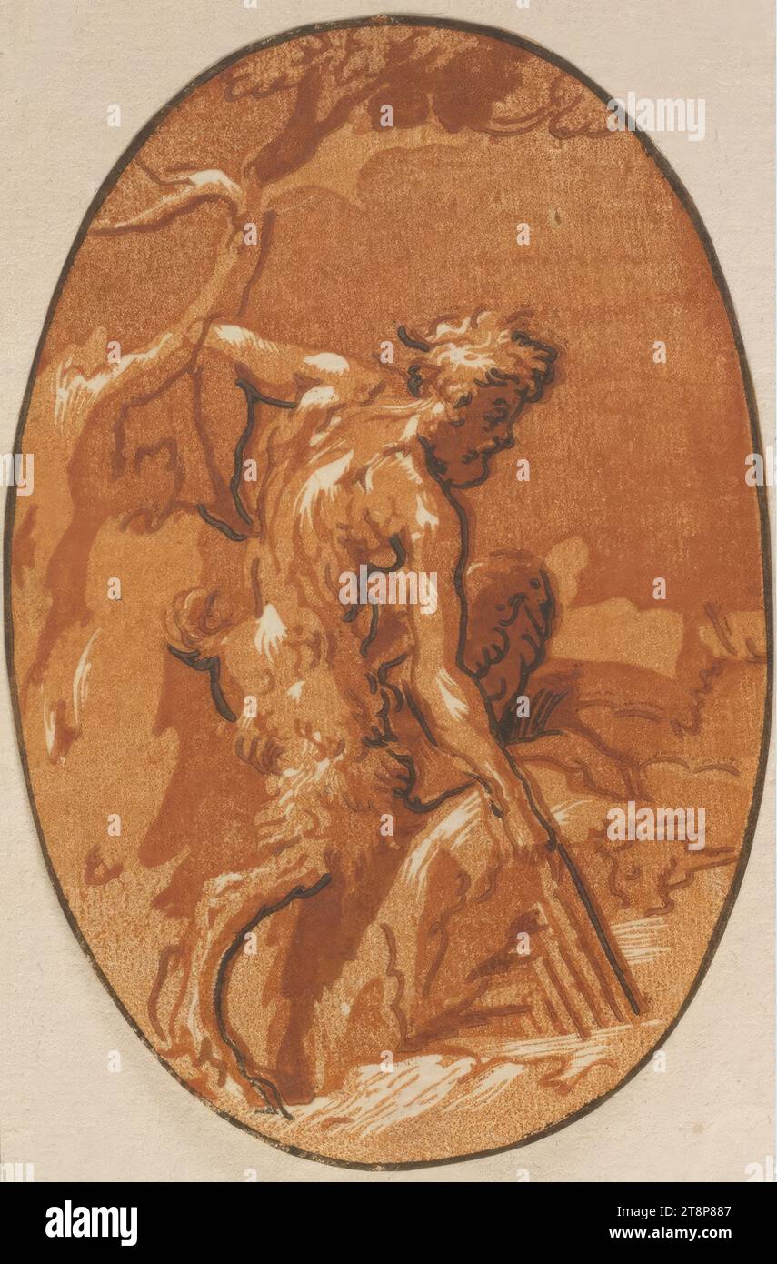 Pan, Ugo da Carpi (Carpi near Ferrara c. 1480–1532 Rome), 1510-1530 ...