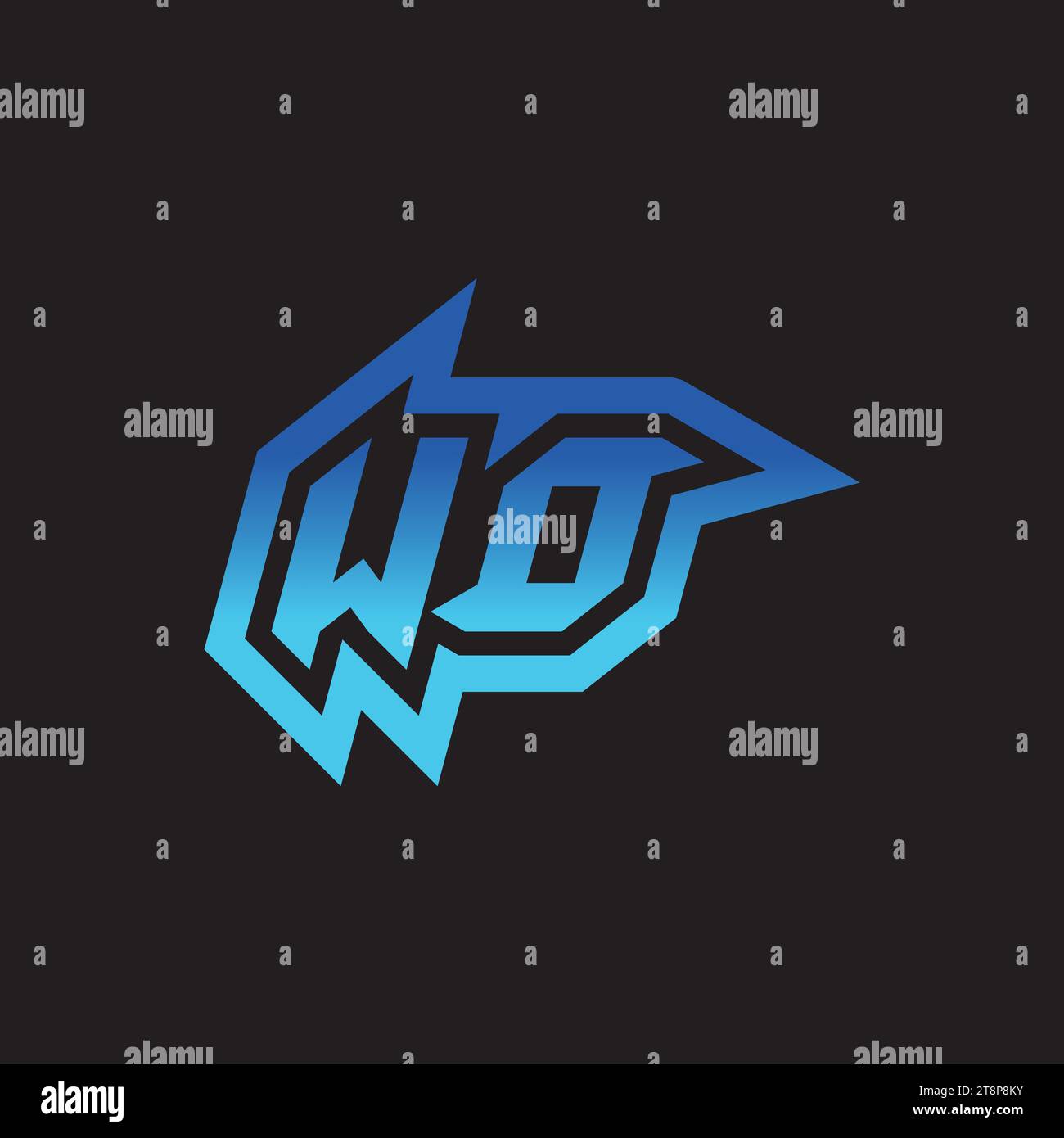 Wo gaming logo Stock Vector Images - Alamy
