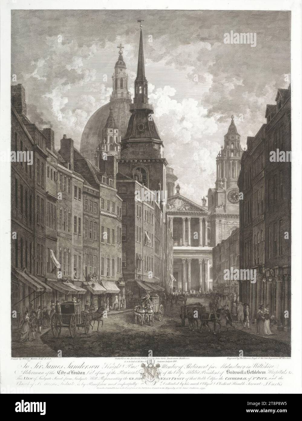 Ludgate hill representing hi-res stock photography and images - Alamy