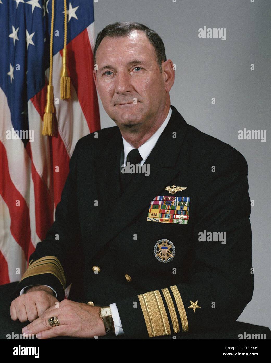 Vice Admiral (VADM) Huntington Hardisty, USN (uncovered Stock Photo - Alamy