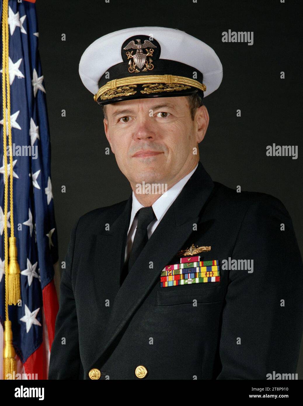 Vice Admiral (VADM) Dudley L. Carlson, USN (covered Stock Photo - Alamy