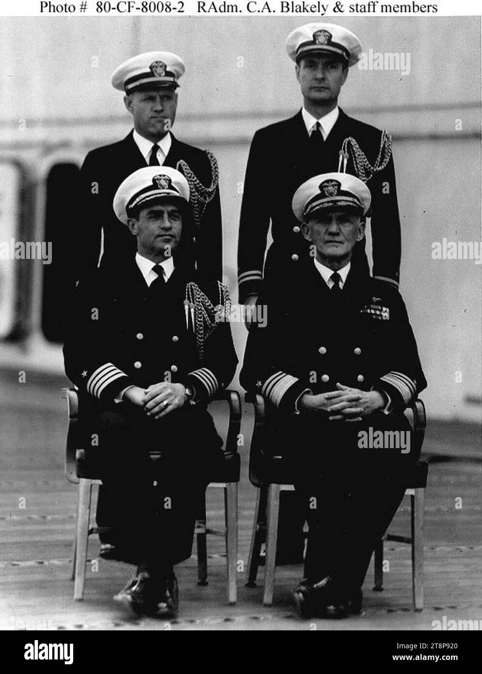 Vice Admiral Charles A. Blakely, USN Stock Photo - Alamy