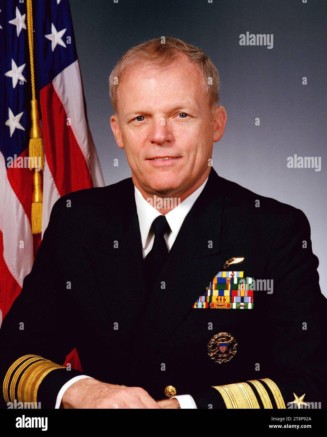 Vice Admiral Anthony Less Stock Photo - Alamy