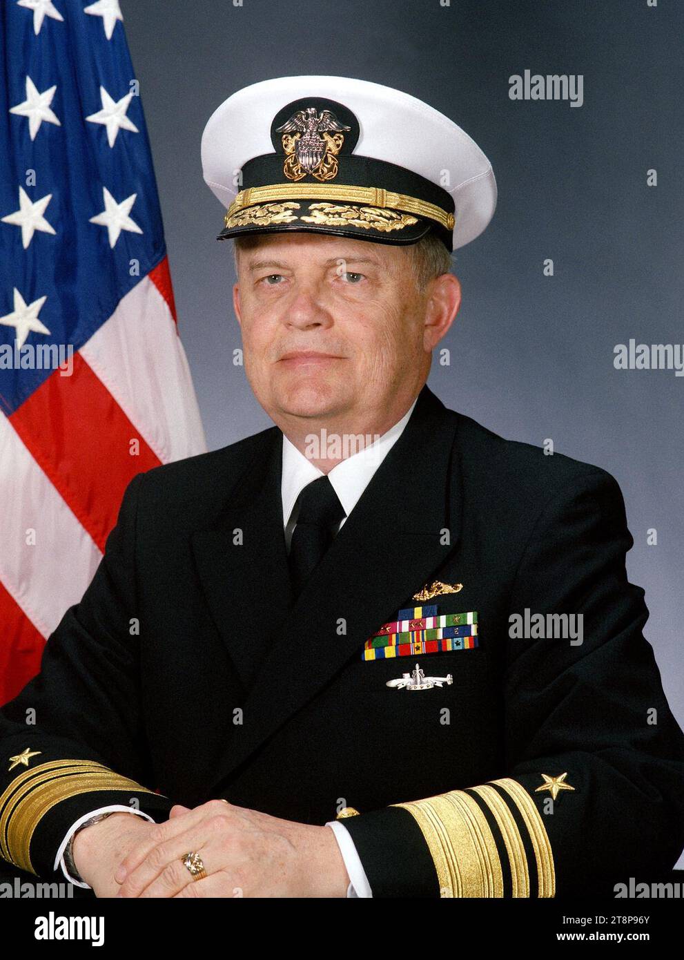 Vice Admiral George R. Sterner, USN (3 Stock Photo - Alamy
