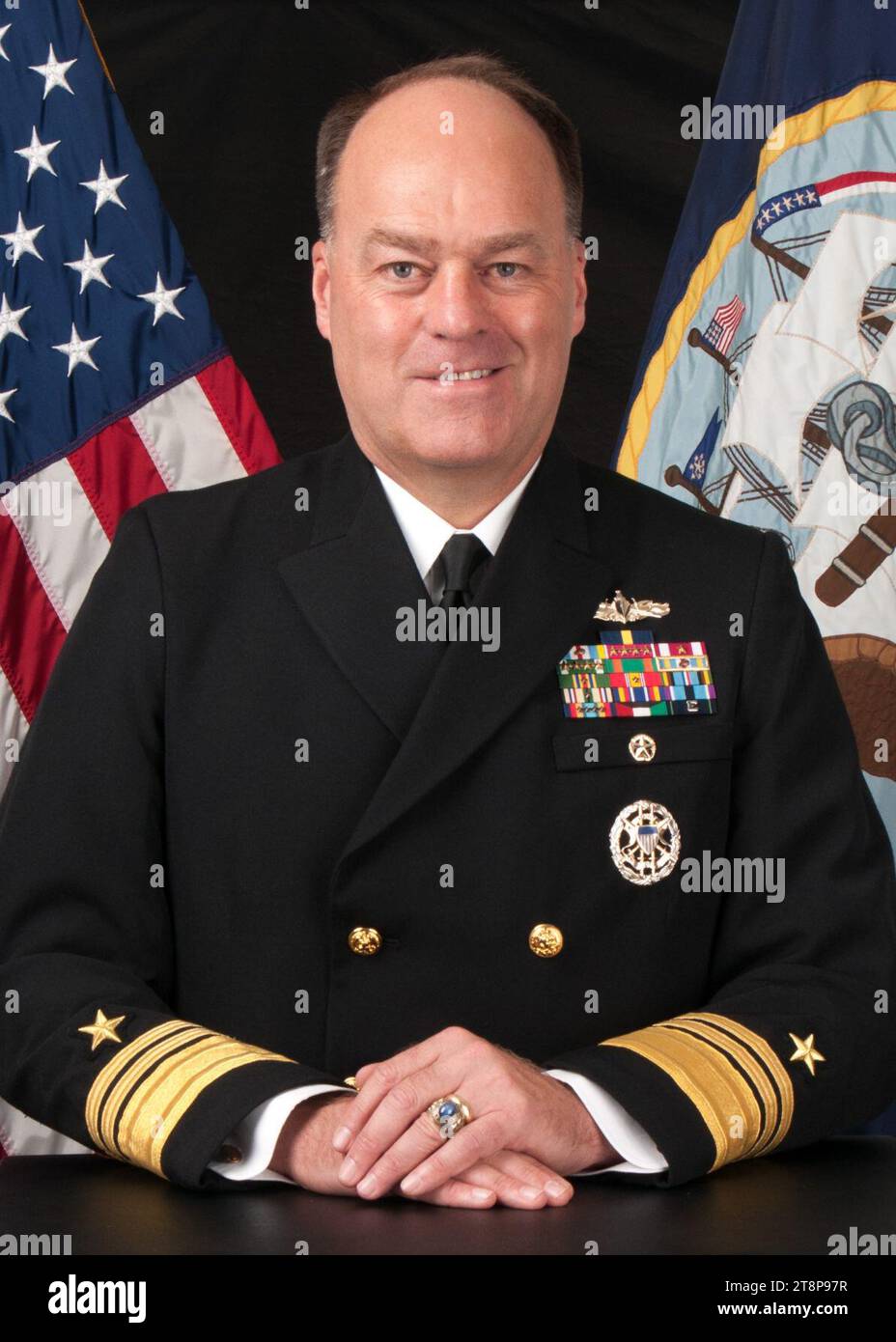 VICE ADMIRAL JOHN N. CHRISTENSON Stock Photo - Alamy