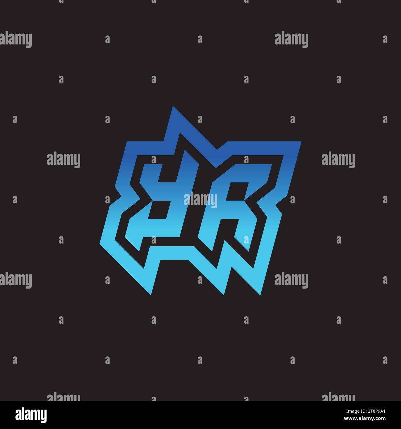 Yr gaming logo hi-res stock photography and images - Alamy