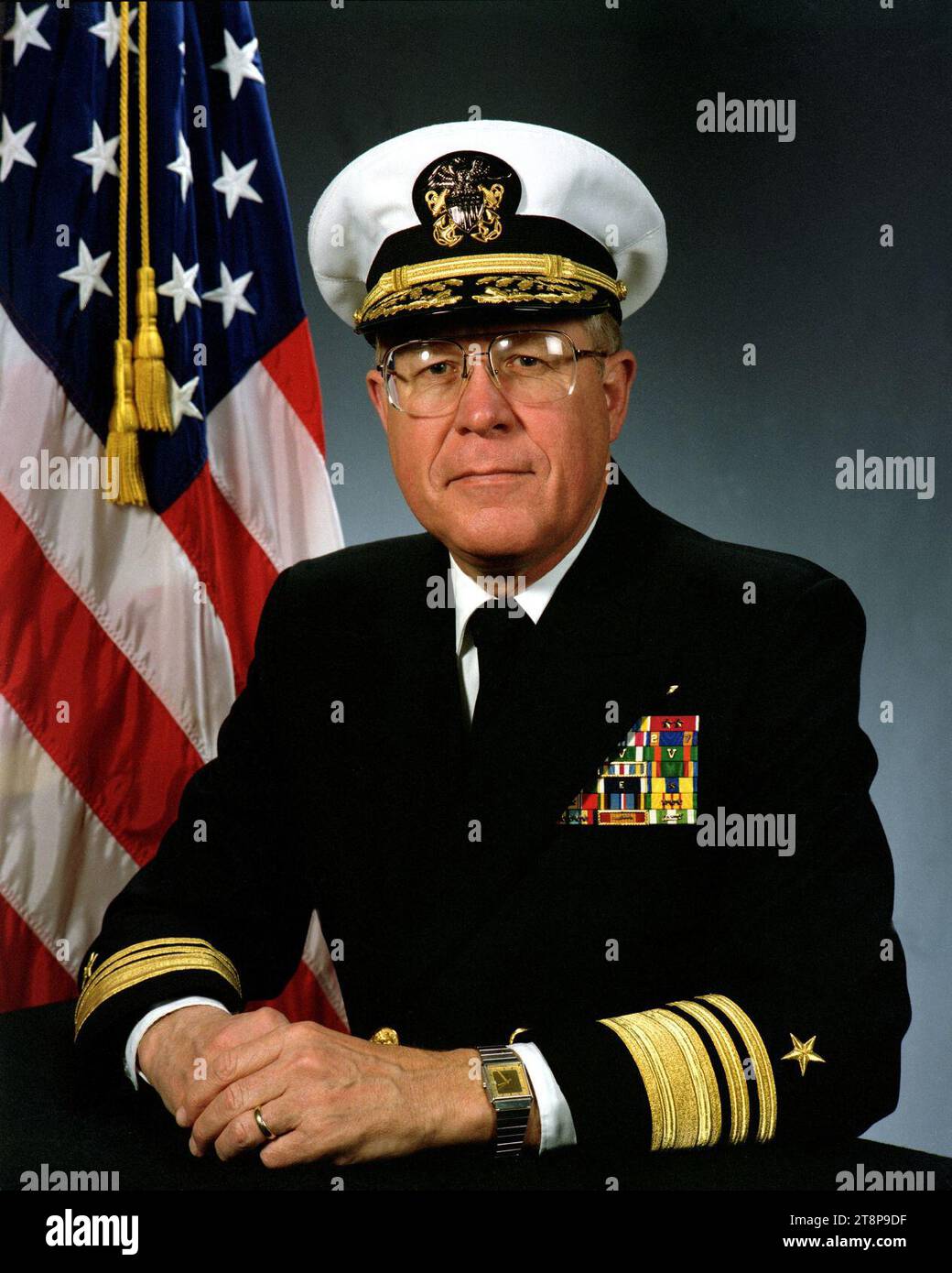 Vice Admiral Richard C. Allen, USN (covered Stock Photo - Alamy