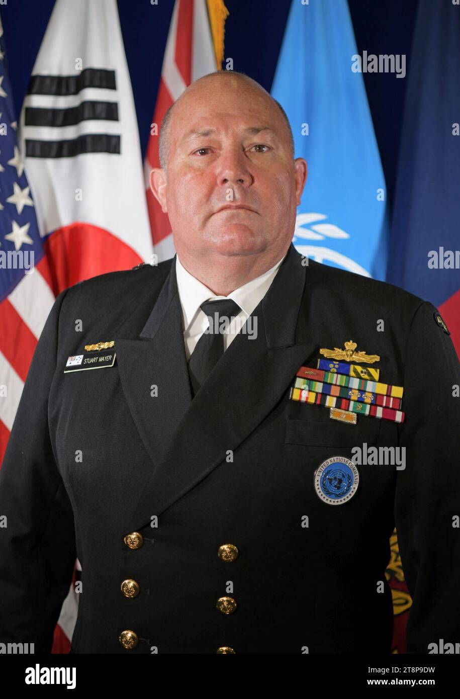 Vice Admiral Stuart Mayer Stock Photo - Alamy