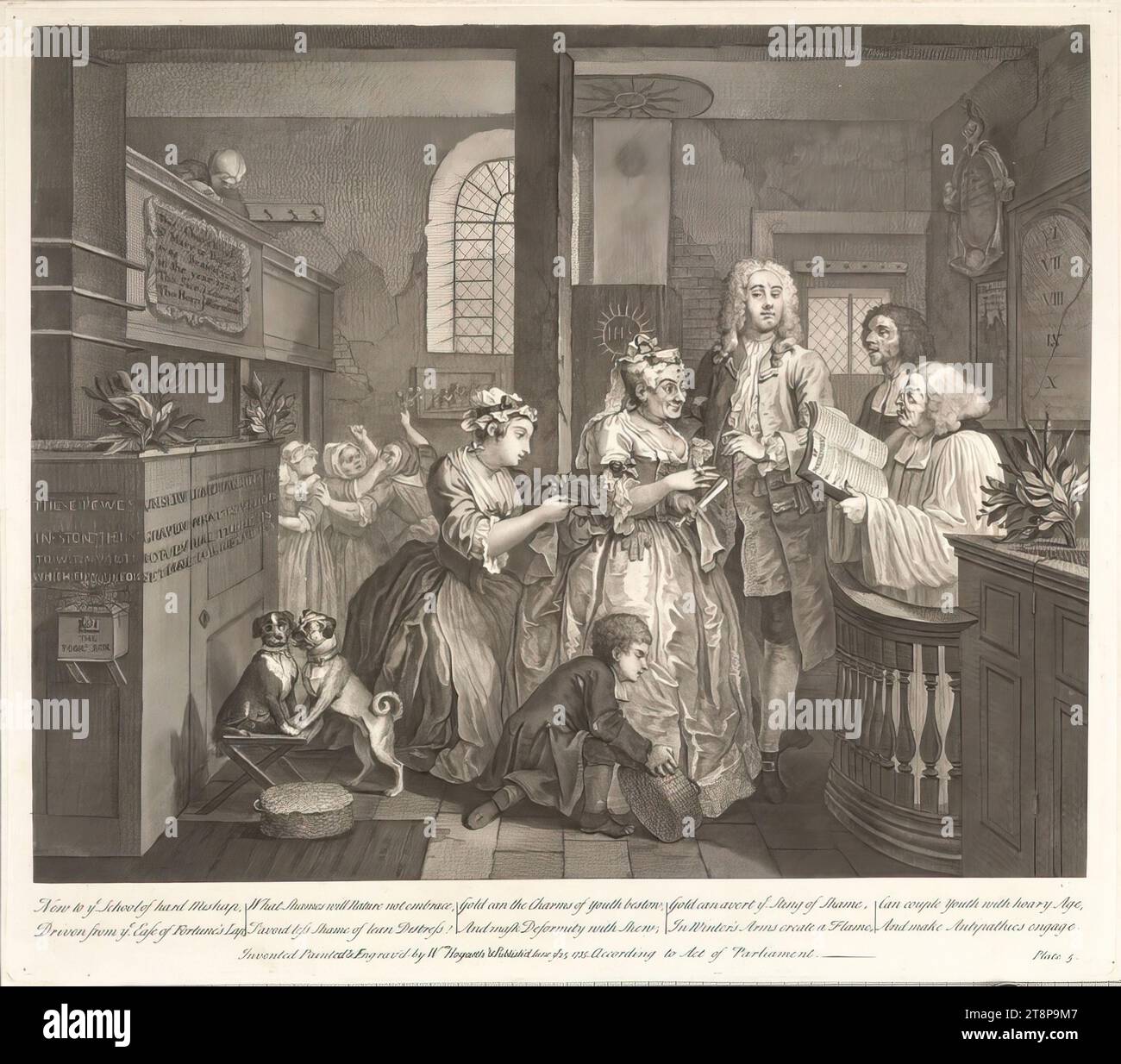 The Rake's Progress 5, The Rake's Progress, William Hogarth (London ...