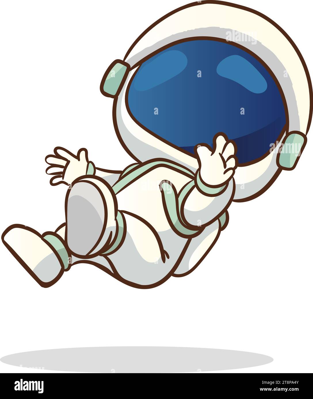 space and astronaut cartoon vector Stock Vector Image & Art - Alamy