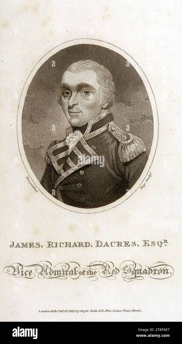 James richard dacres hi-res stock photography and images - Alamy