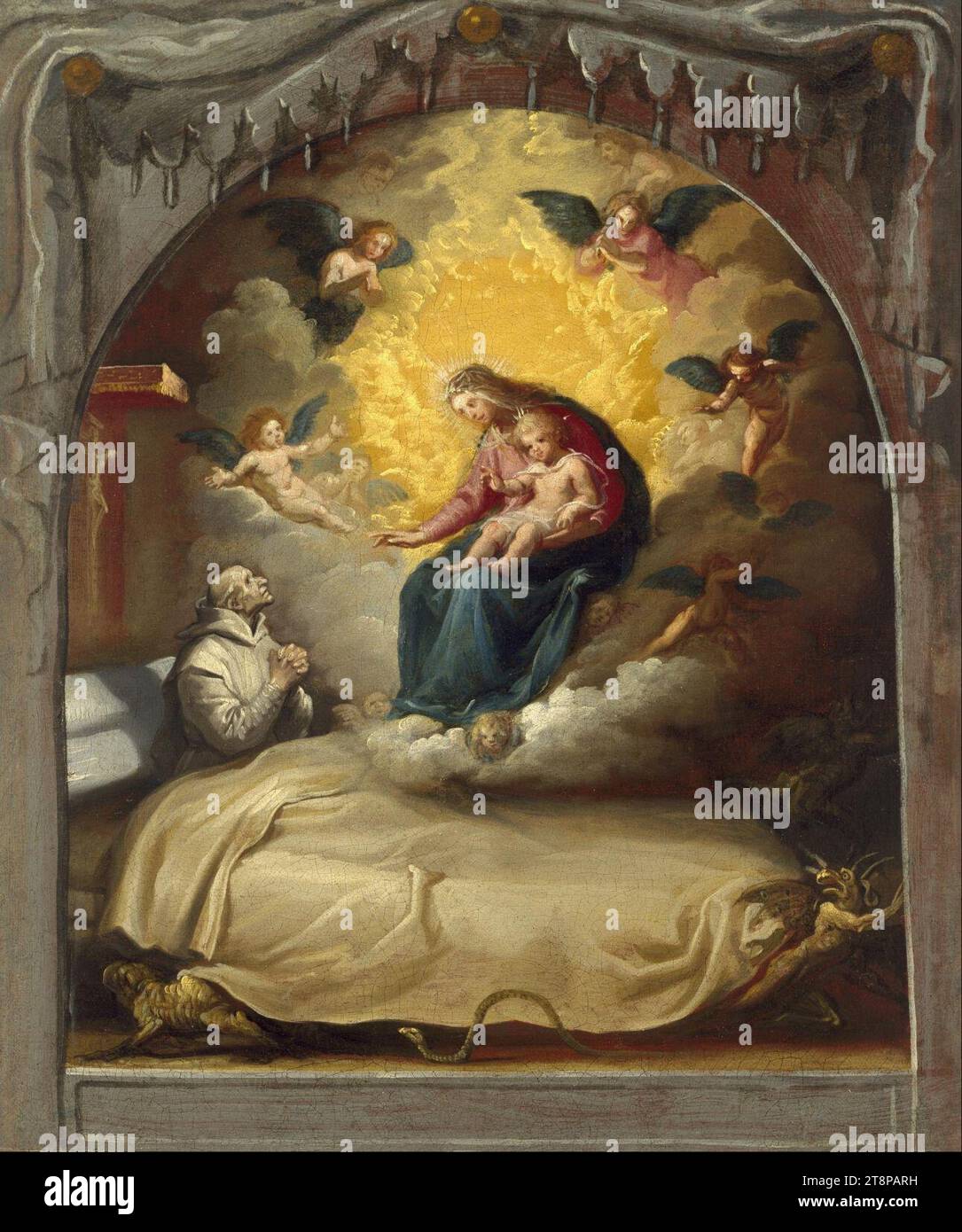 Vicente Carducho - The Apparition of the Virgin to the Dying Pedro ...