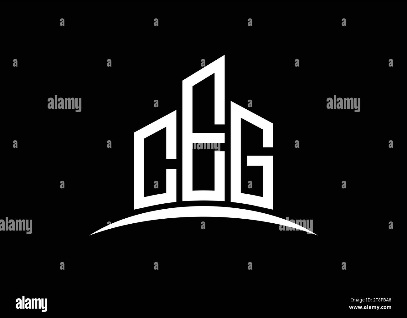 Letter c g e house logo hi-res stock photography and images - Alamy