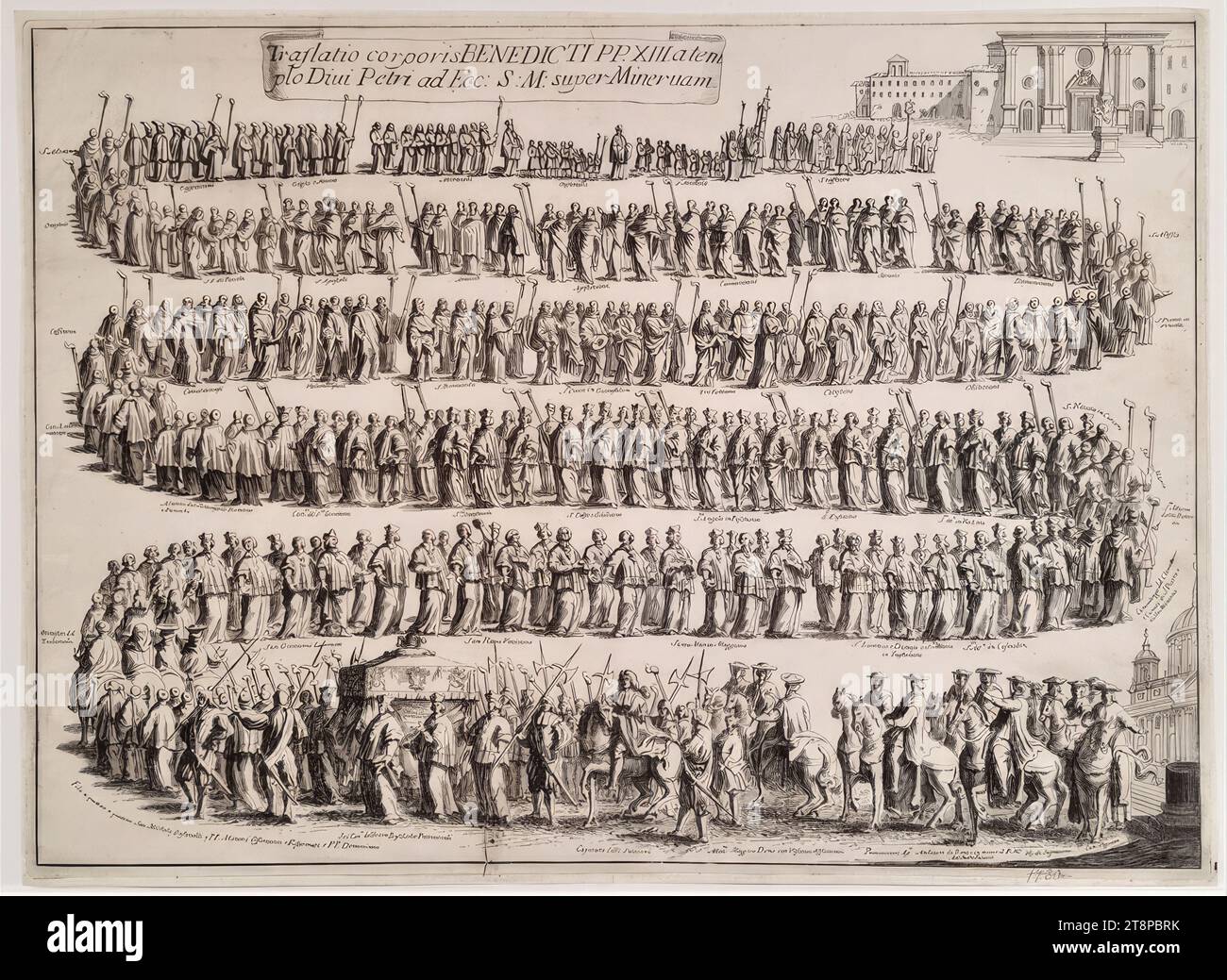 Procession to st peters rome in rome hi-res stock photography and ...